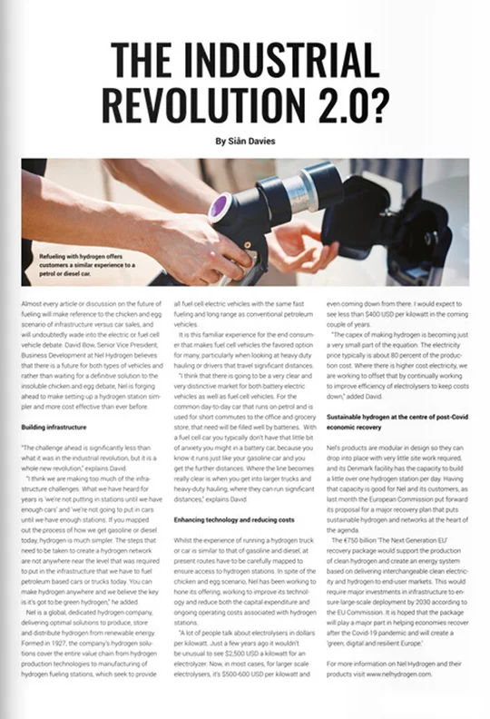 The Industrial Revolution 2.0? | Nel Hydrogen