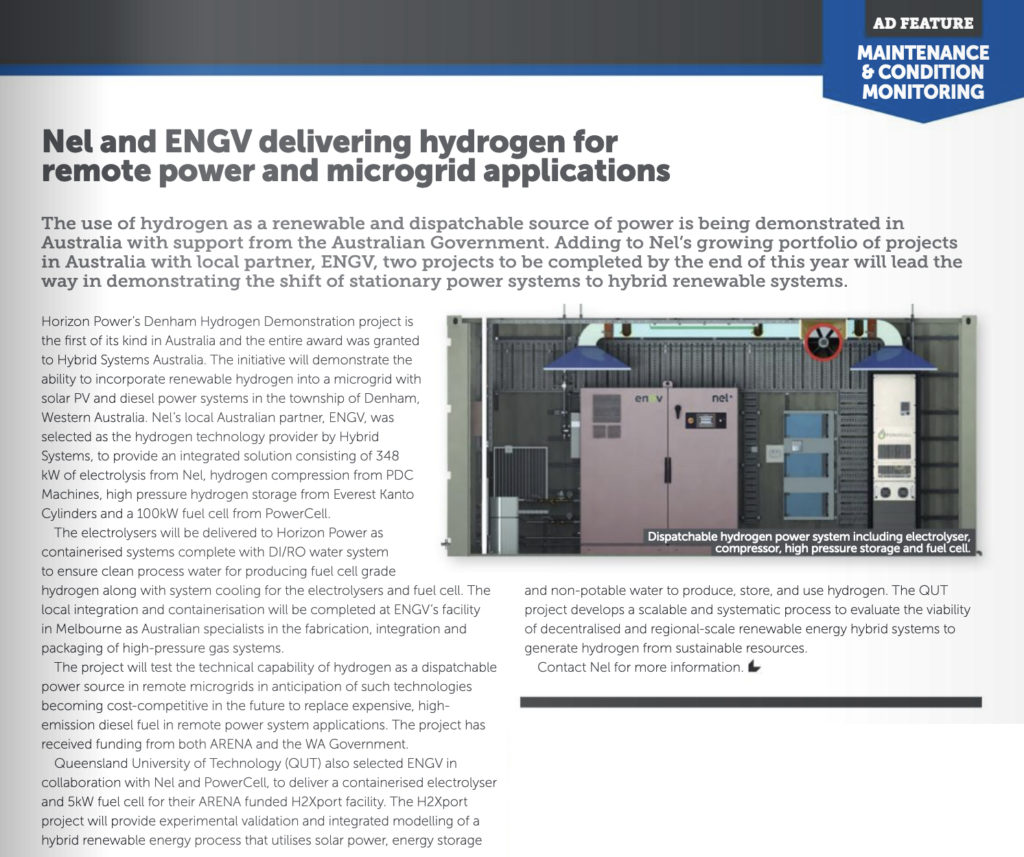 Hydrogen for remote power and microgrids | Nel Hydrogen