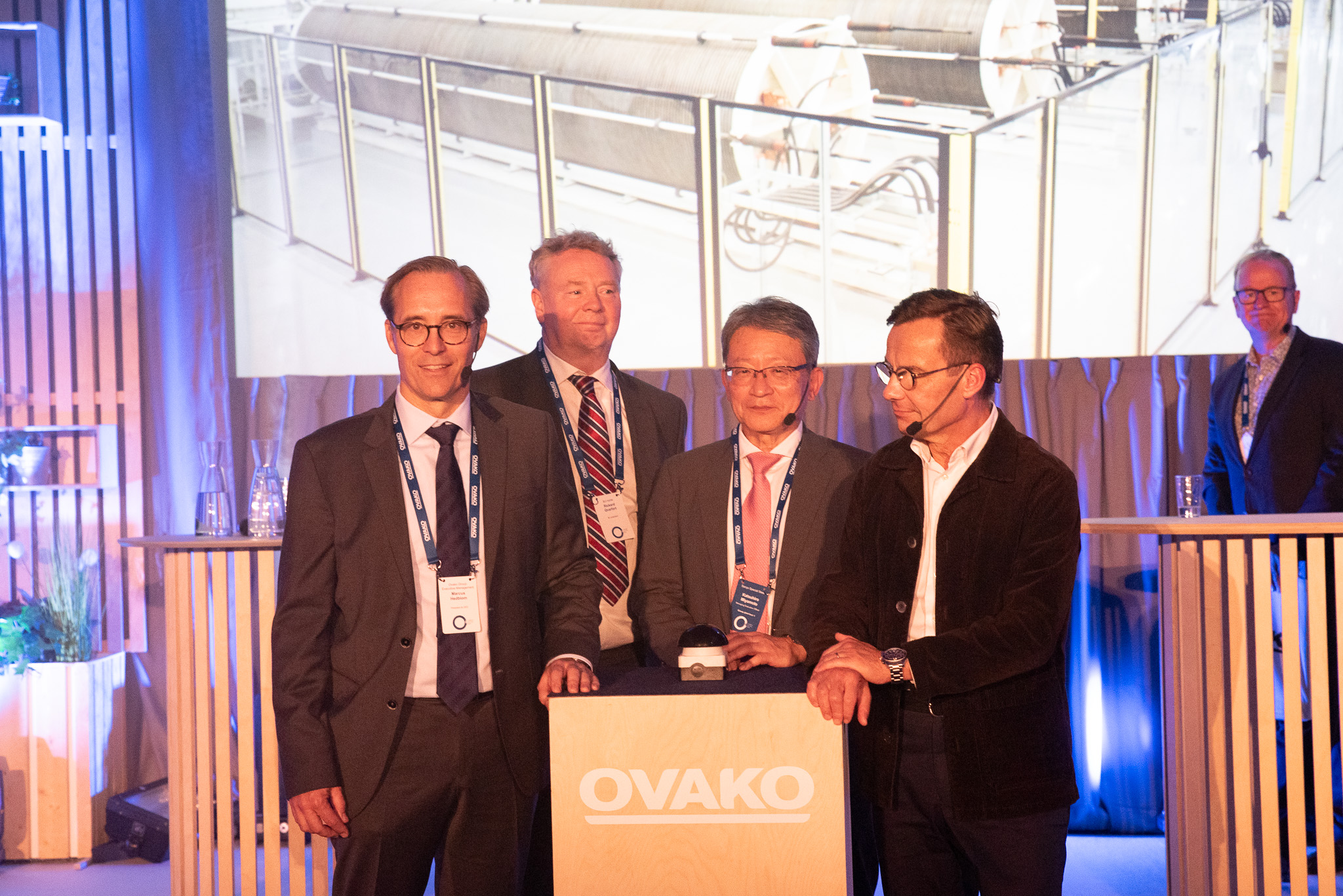 Ovako green hydrogen facility inaugurated by Swedish Prime Minister ...